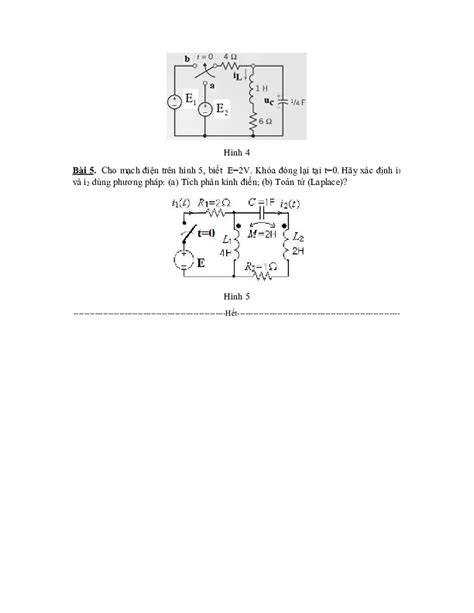 [pdf]giải Tích Mạch Đh Bách Khoa Hcm Btl So 4 Pdf