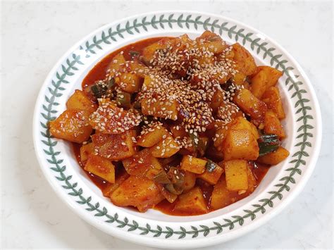 감자 요리 매운 감자조림 레시피