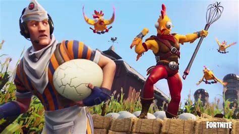 The Fortnite Chicken Trooper Co Created By An Eight Year Old Is Now