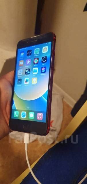 Айфон 8 плюс, Apple iPhone 8 Plus, 64 гб, 5.50", моноблок, красный, 3G ...