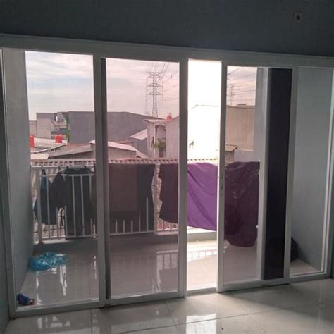 Jual Pintu Geser Aluminium Daun Jakarta Barat Daffa Aluminium Dan Kaca Tokopedia