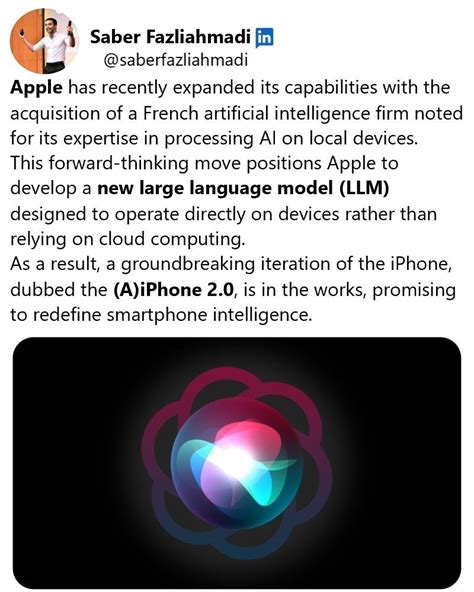 saber fazliahmadi on linkedin big news apple has discreetly made a