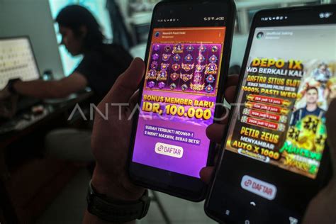 Provinsi Dengan Pelaku Judi Online Terbanyak Nasional Antara Foto