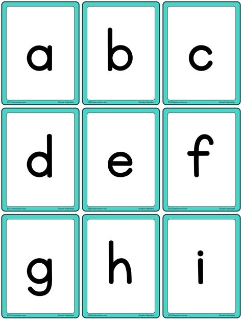 Free Printable Abc Flashcards Free Printable A Z