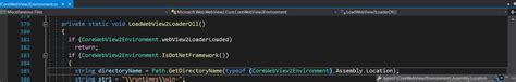 Exception Thrown Upon Loading WebView2 Runtime In The Latest Update Issue 2277