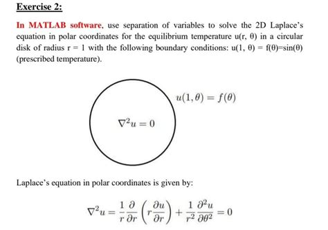 solved exercise 2 in matlab software use separation of