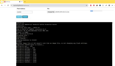 Update The Wifi Module Firmware On Arduino Uno R4 Wifi Board Codeskool