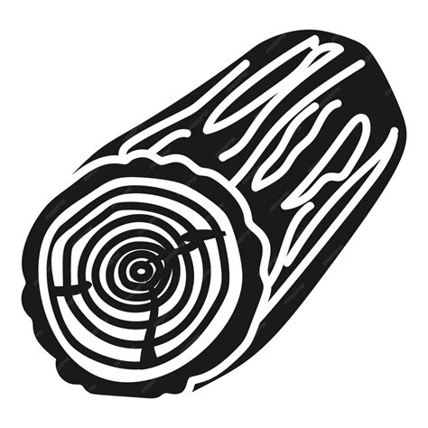 Premium Vector Log Icon Simple Illustration Of Log Vector Icon For