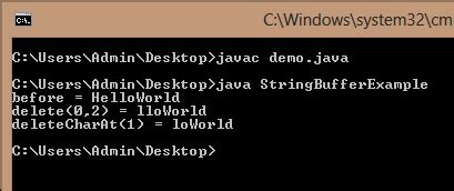 Java StringBuffer Class
