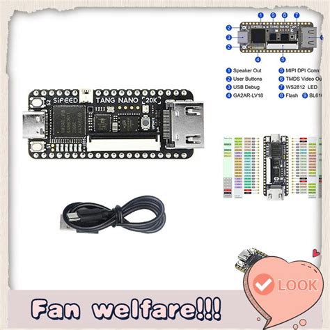 for sipeed tang nano 20k fpga development board riscv linux retro game