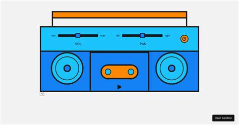 Web Audio Demo Codesandbox