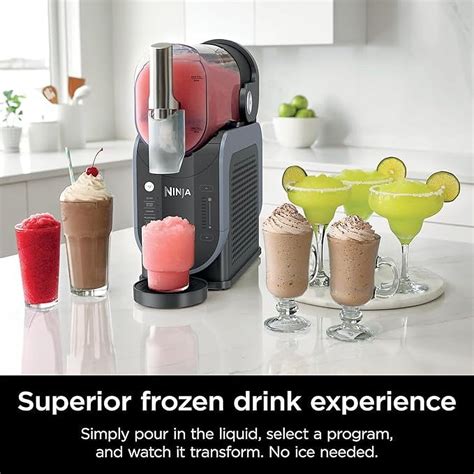Ninja Slushi Professional Frozen Drink Maker With Rapidchill Technology