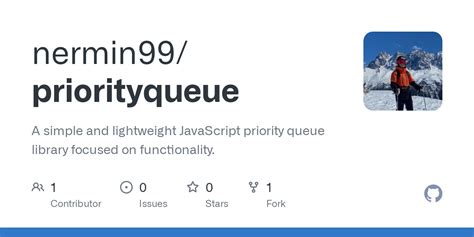 Github Nermin Priorityqueue A Simple And Lightweight Javascript Priority Queue Library