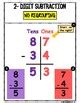 2 Digit Addition And Subtraction With And Without Regrouping Anchor Chart