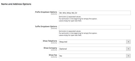 Admin How To Remove The Prefix Field From The Checkout In 22