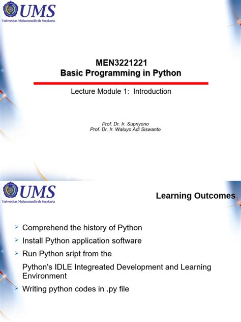 lecture module 1 introduction pdf python programming language