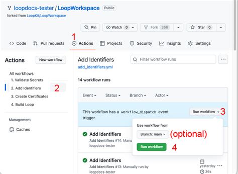 Prepare Identifiers Loopdocs