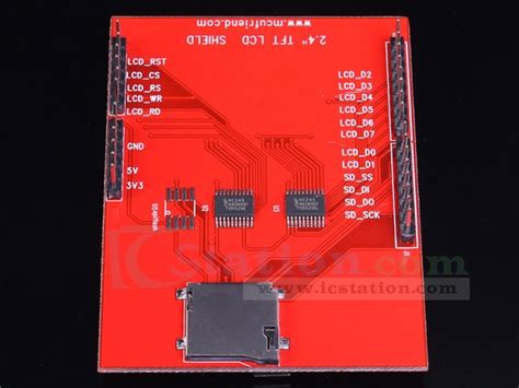 TFT Touch Screen Shield For Arduino UNO R ICStation