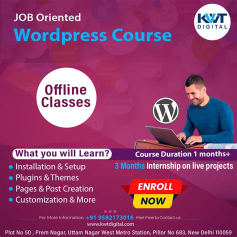 Wordpress Designing And Development Course In Uttam Nagar Delhi