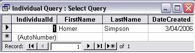 Querying A Database