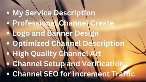 Create Setup And Optimize Youtube Channel Professionally By Nurmd Fiverr