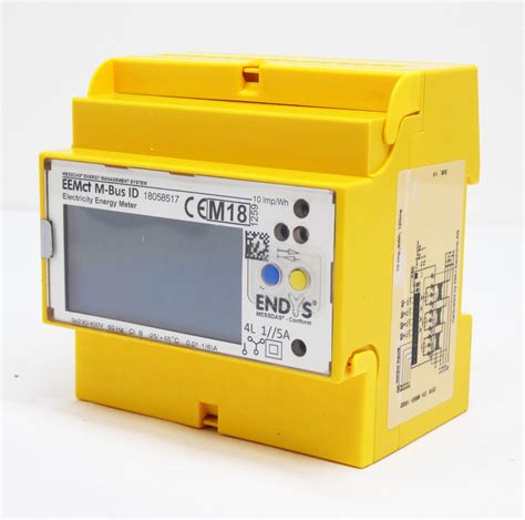 Endys Eemct M Bus 18058517 3x230 400v Electricity Energy Meter Used