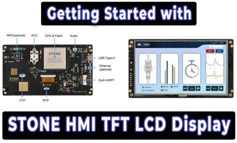 Getting Started With Stone Hmi Tft Lcd Display Iot Projects Ideas