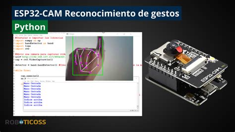 ESP32-CAM Reconocimiento de gestos - Roboticoss