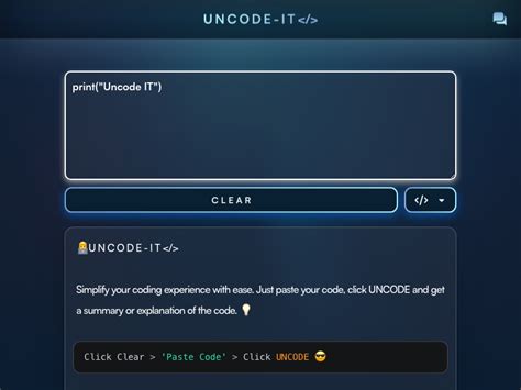 uncode it the best ai tool ever