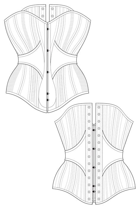 Victorian Corsets Old Fashioned Corsets Patterns Make An Easy Victorian