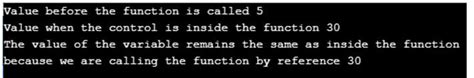 C Call By Reference Working Of C Call By Reference Examples