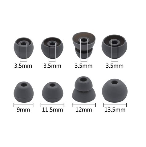 Replacement Dre Beats BeatsX Gray Ear Bud Tips Part FixABeat