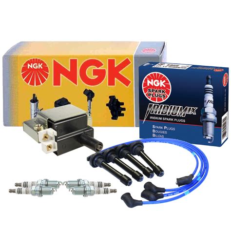 Ngk Hei Ignition Coil Wires 4 Iridium Ix Spark Plugs Kit For Integra