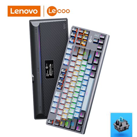 Keyboard USB Gaming RGB Mechanical Blue Switch LENOVO Lecoo GK304