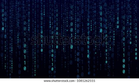 Binary Code Abstract Technology Background Big Stock Vector Royalty Free Shutterstock