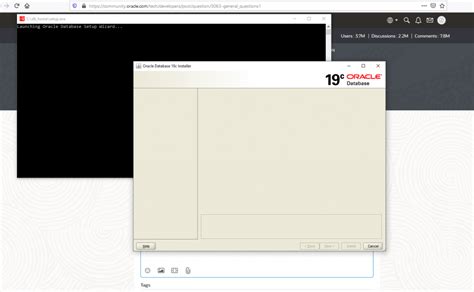 Oracle C Installer Froze Hangs Datalog Snippet Attached Can Attach More Oracle Forums