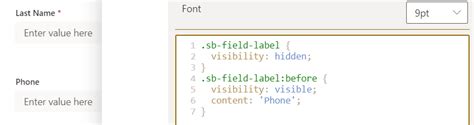 forms styling and conditional formatting introduction skybow portal