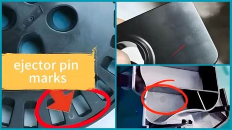 Injection Molding Ejector Pin Marks Causes Effects Fixes Yuco Mold