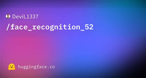 Devil1337facerecognition52 · Datasets At Hugging Face