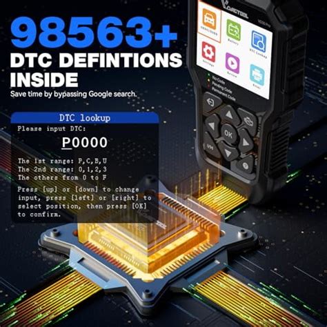 VDIAGTOOL VD Pro Car Code Reader OBD Scanner Diagnostic Tool For Cars And Trucks Check