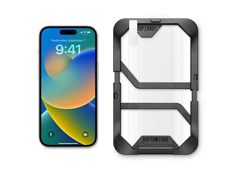 【新製品】belkinとotterboxのiphone 1414 Proシリーズ用ガラスフィルム、apple公式サイトで販売開始。貼付キット