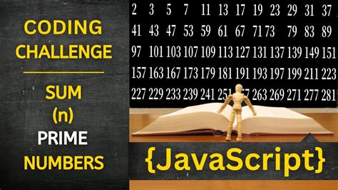 sum prime numbers in javascript youtube
