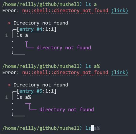 panic when using the ` ` character · issue 5958 · nushell nushell · github