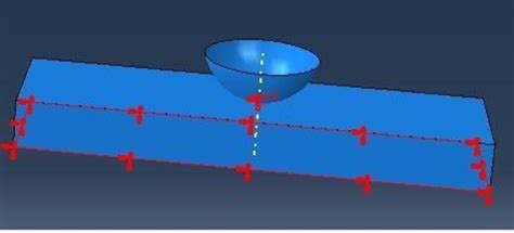 Boundary Conditions Applied To The Model Download Scientific Diagram