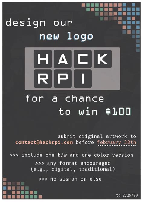 HackRPI Logo Design Contest RPI