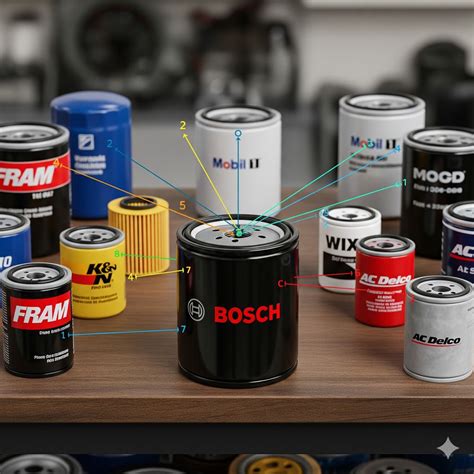 Bosch Oil Filter Cross Reference Chart Equivalents And Buying Guide