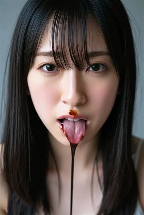 Image According To The Rules Below 。 Japanese Woman With Long Straight