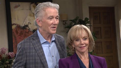 The Bold And The Beautiful Stars Patrick Duffy And Linda Purl On