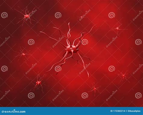 Viruses Causative Agents Of Infectious Disease Abstract Image Stock
