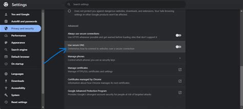 How To Enable Or Disable DNS In Google Chrome Browser GeeksforGeeks